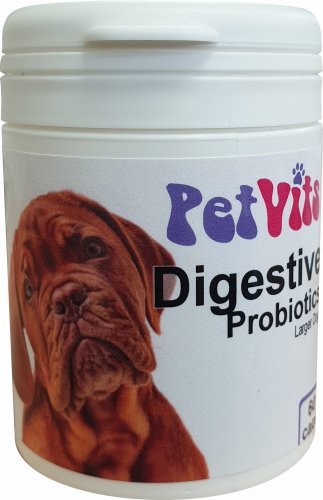 Health + Plus Ltd > PetVits > Digestive Probiotics for Larger Dogs - An ...